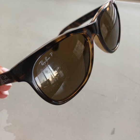 Ray-Ban | Accessories | Rayban Tortoise Shell Polarized Wayfarer | Poshmark